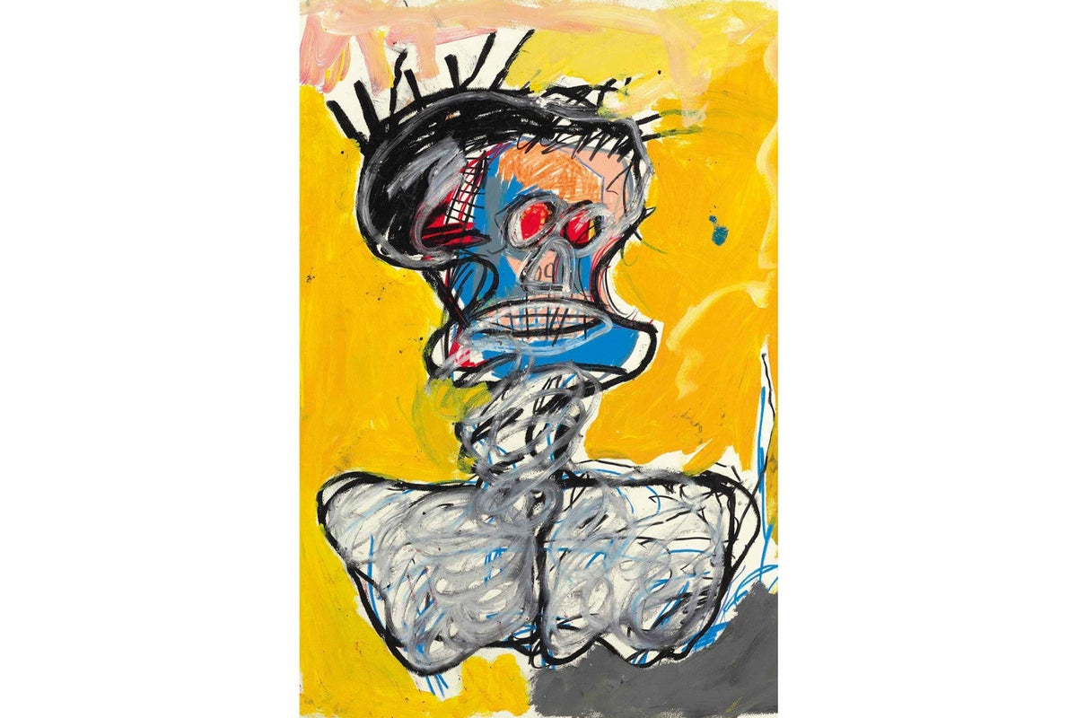 Basquiat Untitled Head Wall Art | Canvas & Framed Prints – Pixalot