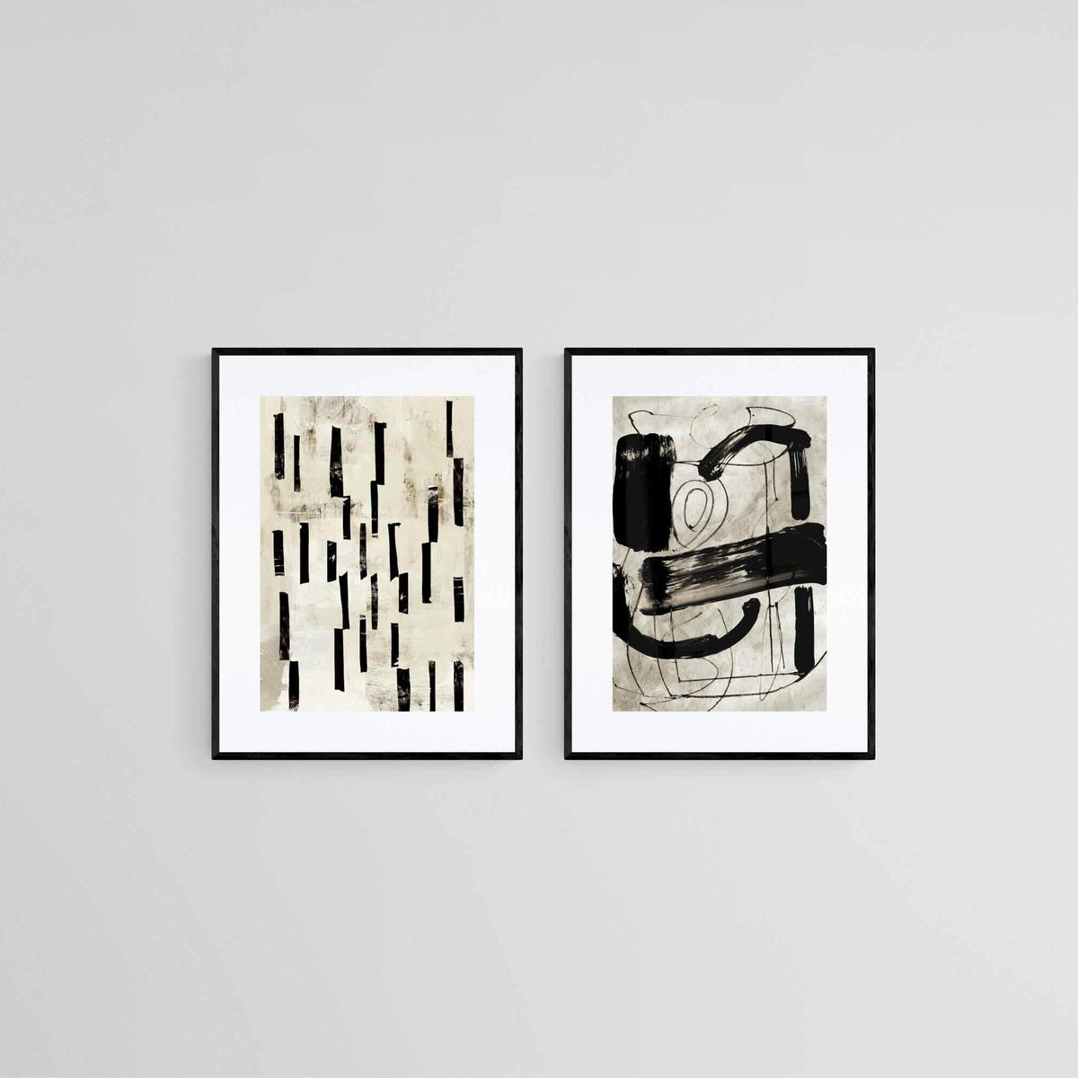 Dichotomy in Monochrome Set Wall Art | Canvas & Framed Prints – Pixalot
