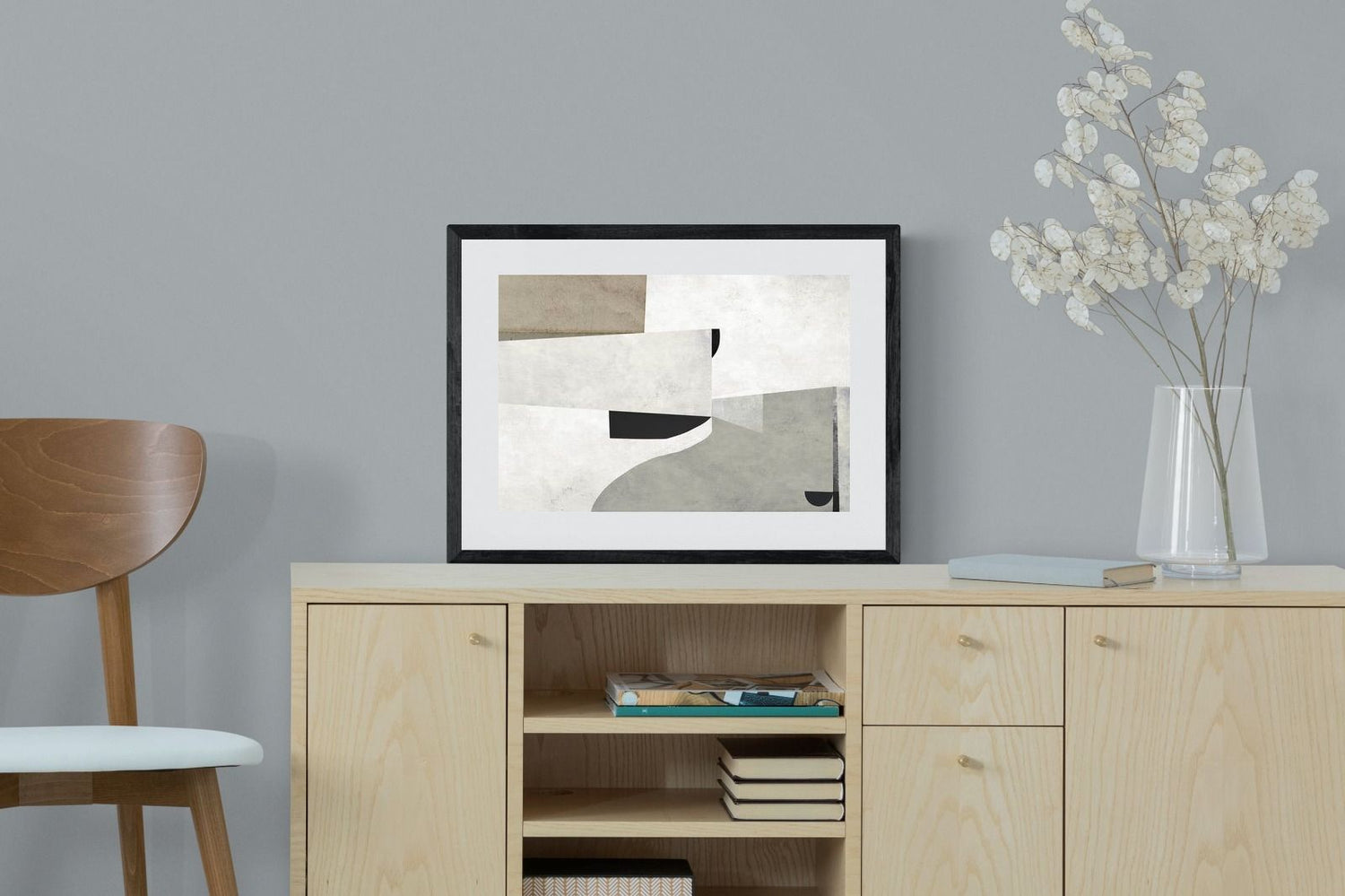 Priory Abstract Wall Art ⭐️ Canvas & Framed + Many Sizes – Pixalot