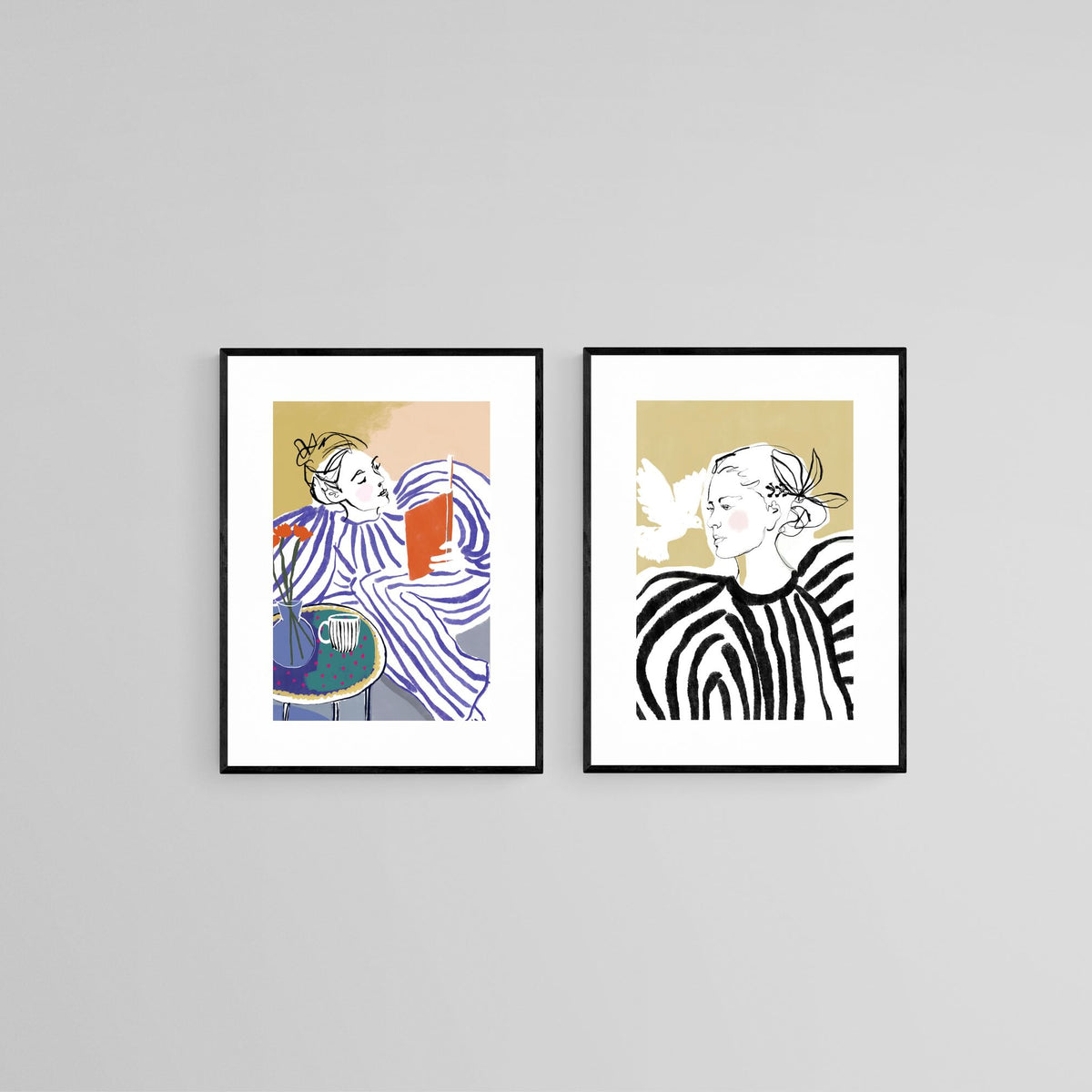 Bold Bloom Set Wall Art ⭐️ Canvas & Framed + Many Sizes – Pixalot