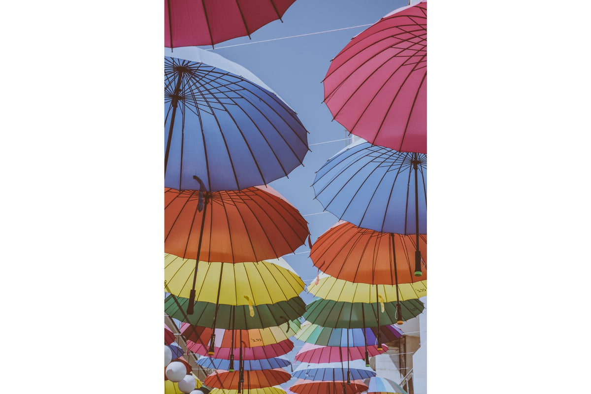 Umbrella Parade Wall Art | Canvas & Framed Prints – Pixalot