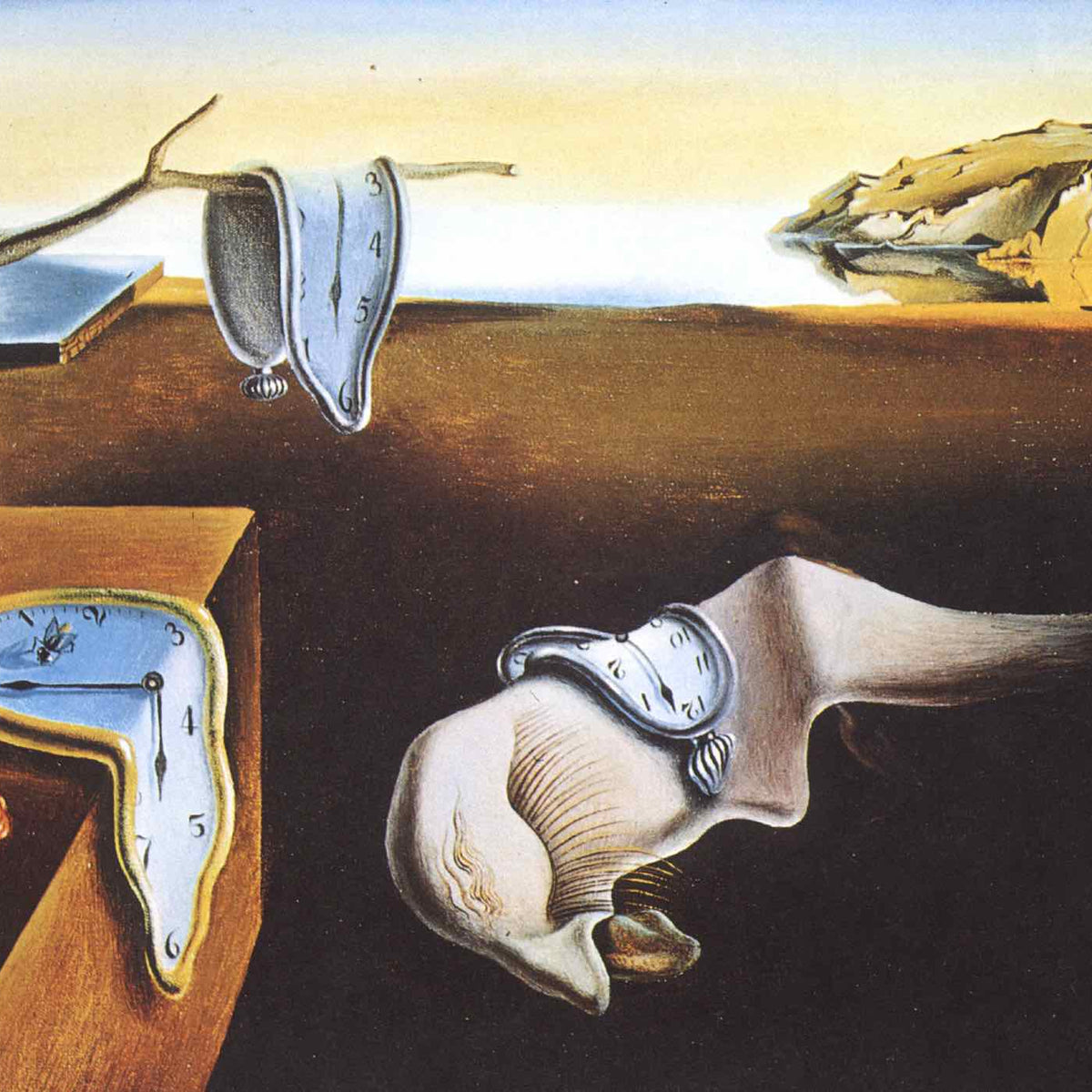 The Persistence of Memory Wall Art | Canvas & Framed Prints – Pixalot